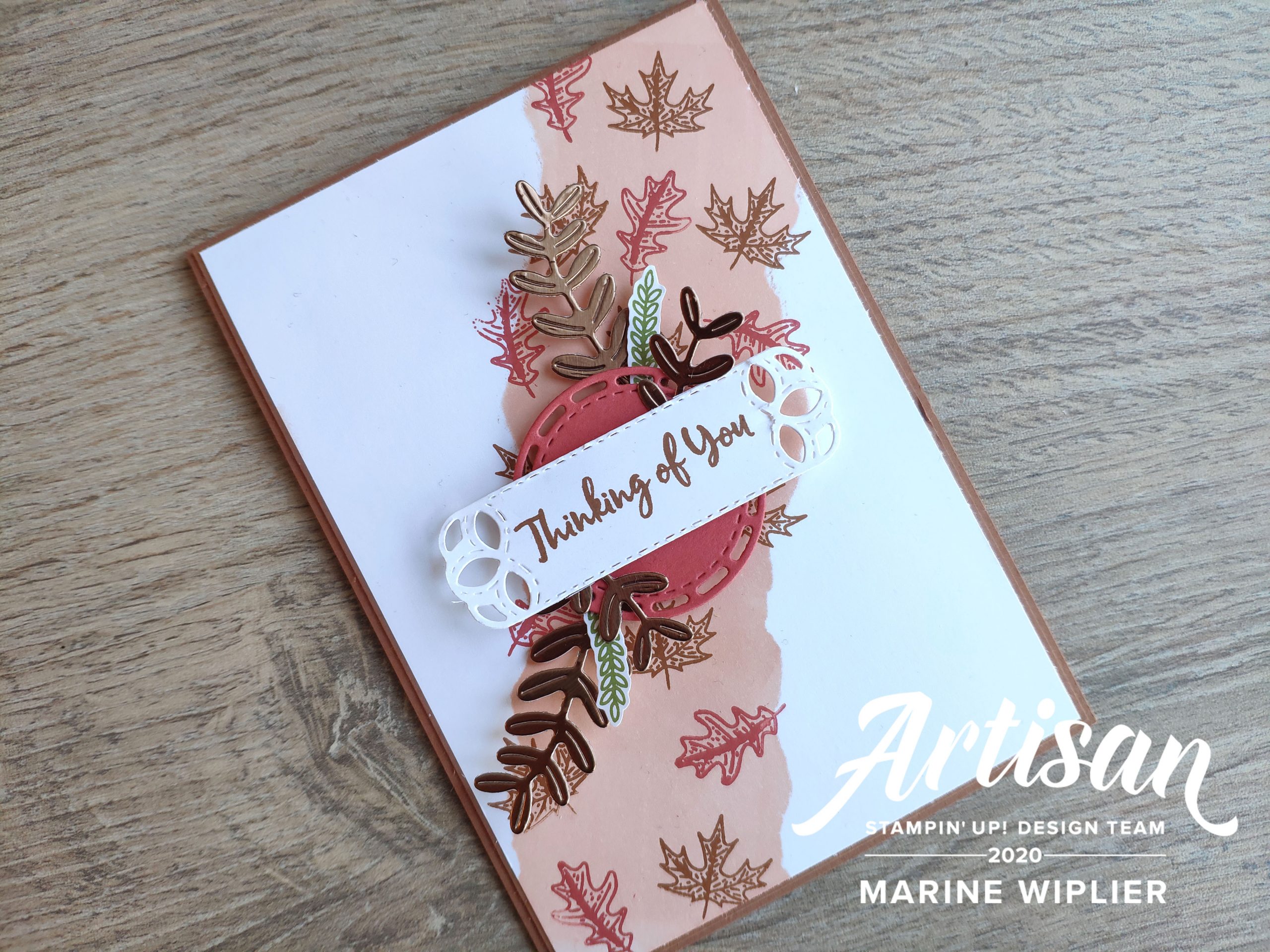 Swap d'automne - Collection Automne d'or - Marine et Stamp - Stampin'Up!® par Marine et Stamp